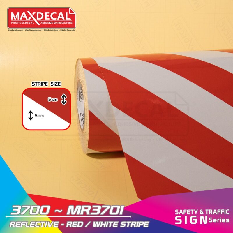 MAXDECAL MR3700 Two Color Reflective Sheeting - Dunia Warna Stiker ...
