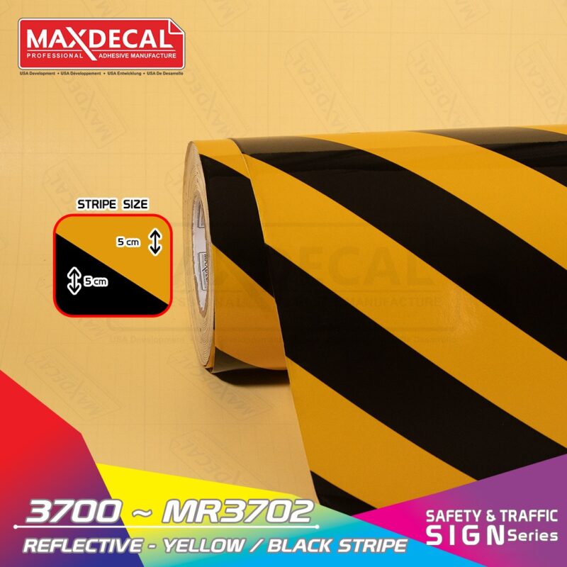 MAXDECAL MR3700 Two Color Reflective Sheeting - Dunia Warna Stiker ...