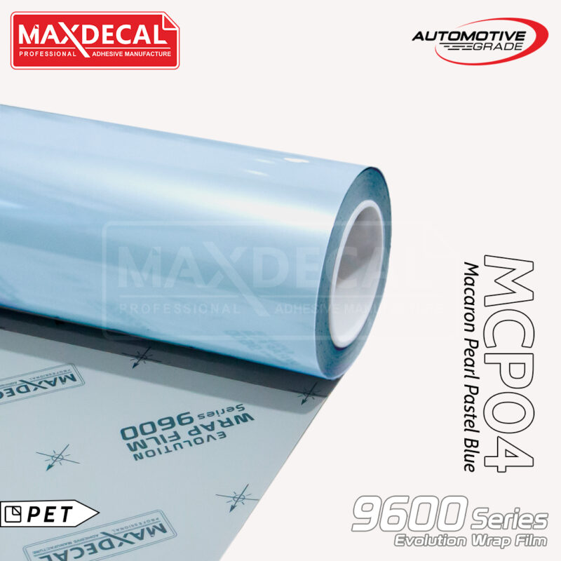 MAXDECAL 9600-MCP04 Macaron Pearl Pastel Blue - Dunia Warna Stiker ...